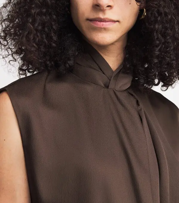 Camilla And Marc Satin Aaron Sleeveless Top