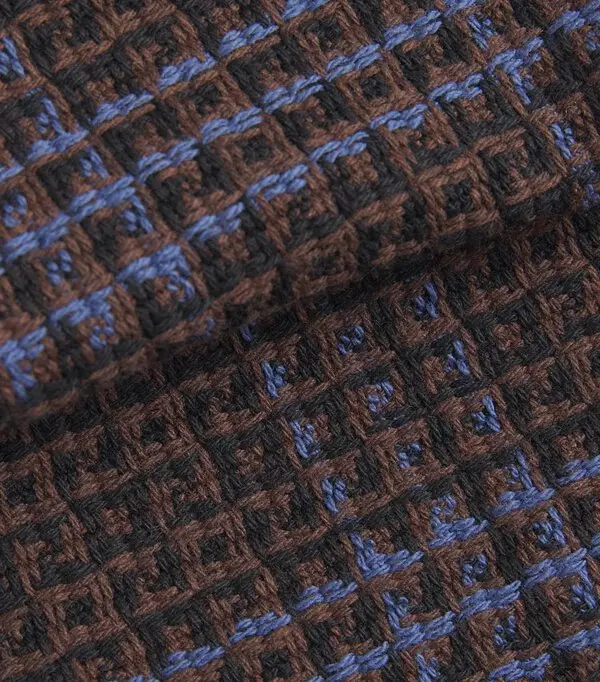 WAX LONDON Cotton-blend Skate Check Whiting Overshirt - Brown