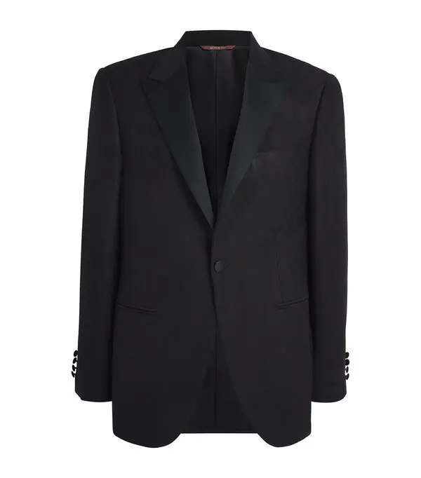 Canali Wool-silk Tuxedo Jacket