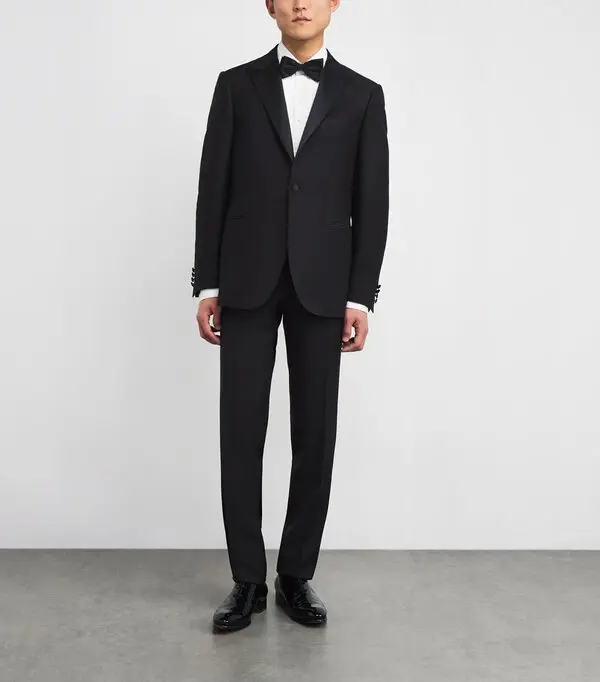 Canali Wool-silk Tuxedo Jacket