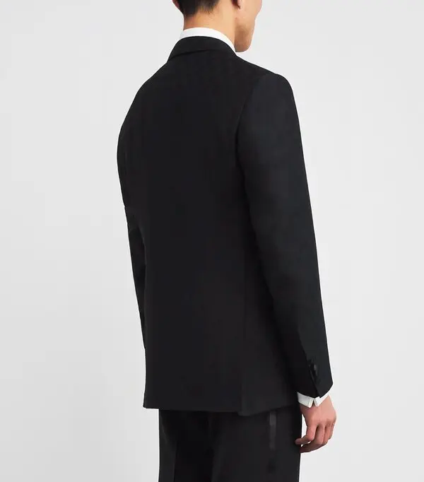 Canali Wool-silk Tuxedo Jacket