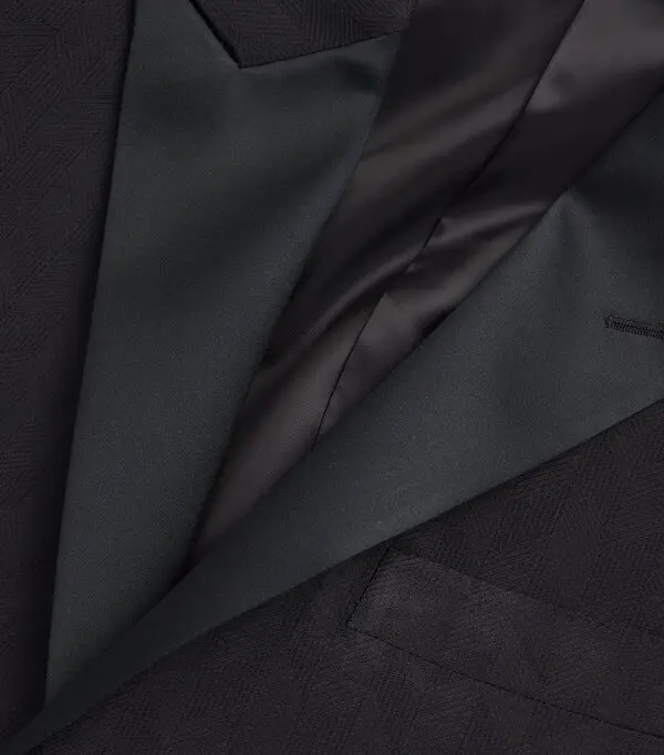 Canali Wool-silk Tuxedo Jacket
