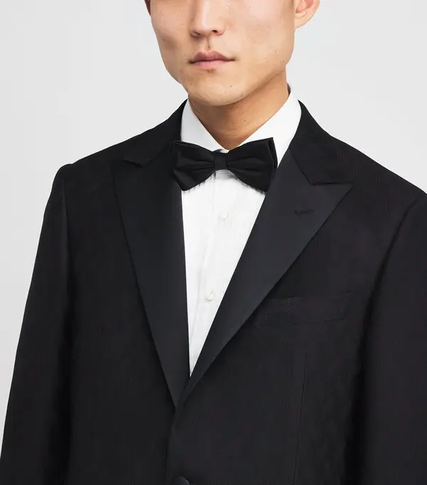 Canali Wool-silk Tuxedo Jacket
