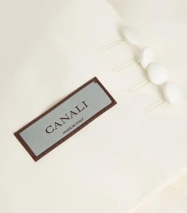 Canali Wool Tuxedo Jacket