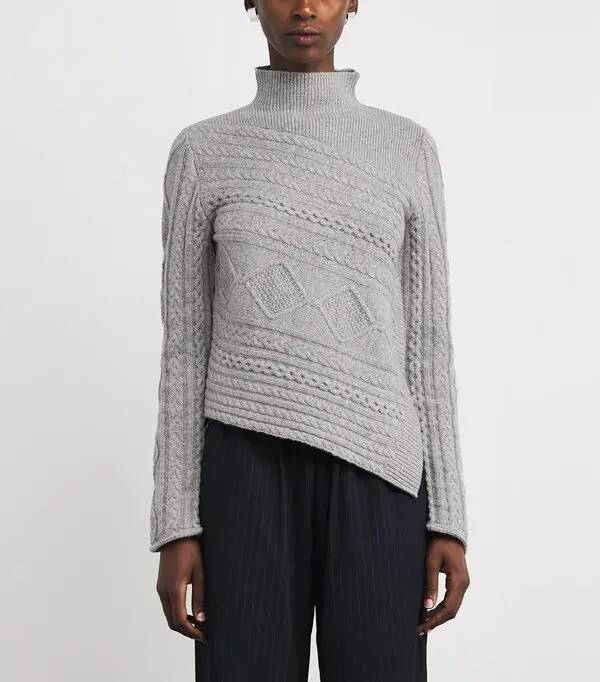 Staud Wool-blend Rollneck Sweater