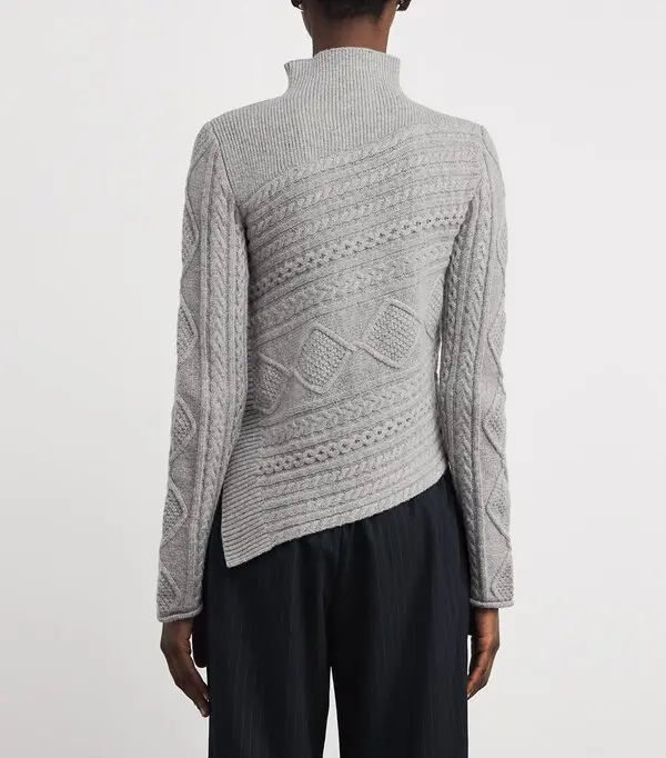 Staud Wool-blend Rollneck Sweater