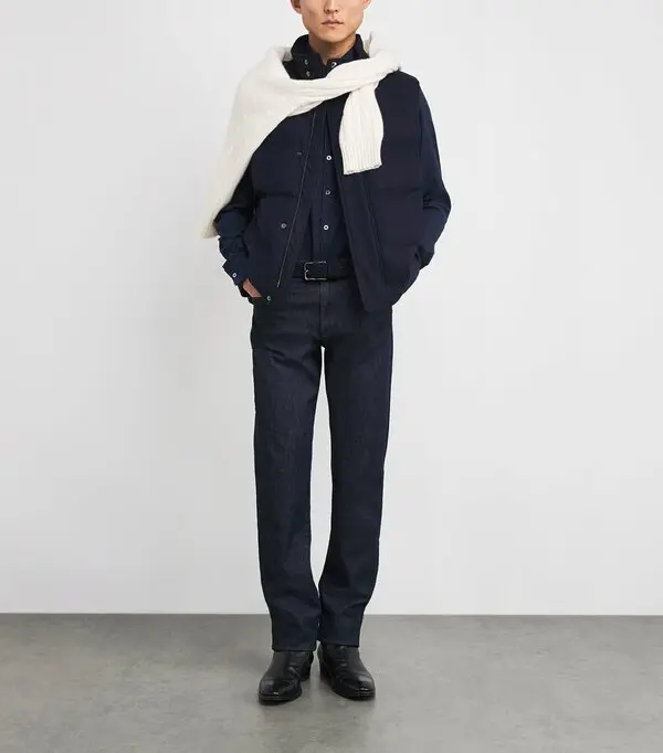 Canali Cashmere Puffer Gilet