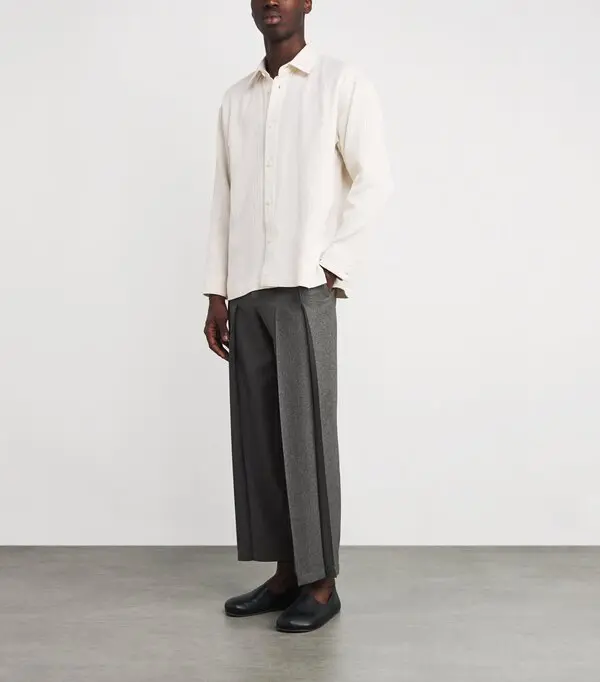 Issey Miyake Double Weave Crepe Shirt