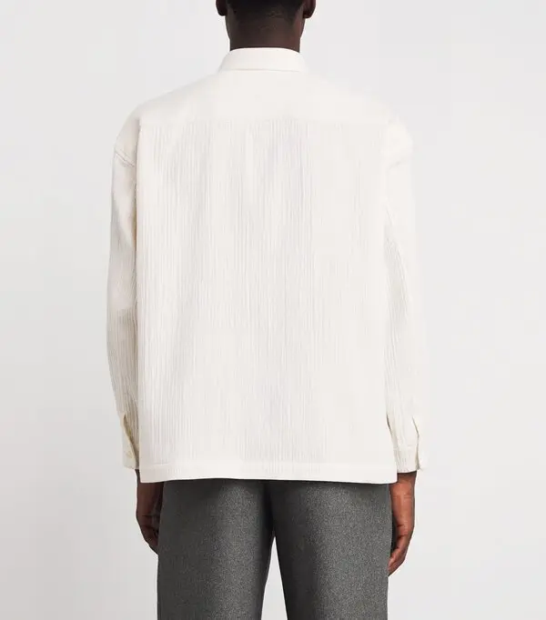 Issey Miyake Double Weave Crepe Shirt