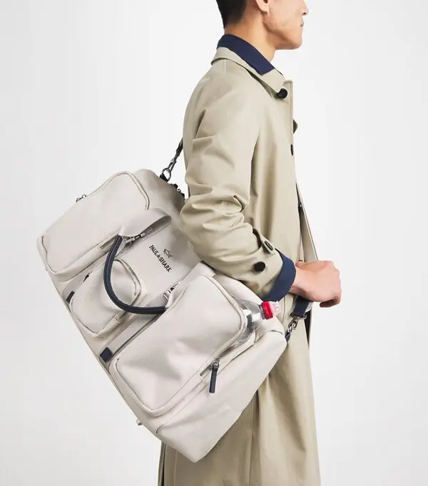 Paul & Shark Cotton-blend Canvas Duffle Bag