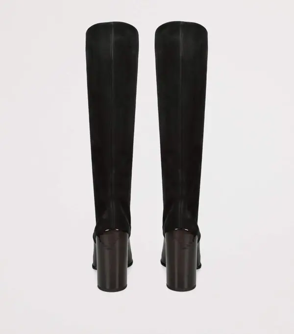 Alaïa Leather Knee-high Boots - Black