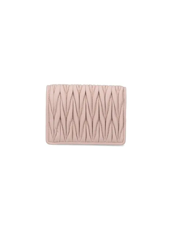 Miu Miu Small Matelassé Wallet