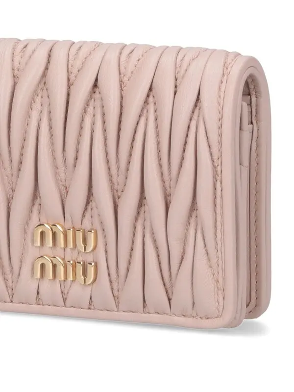 Miu Miu Small Matelassé Wallet