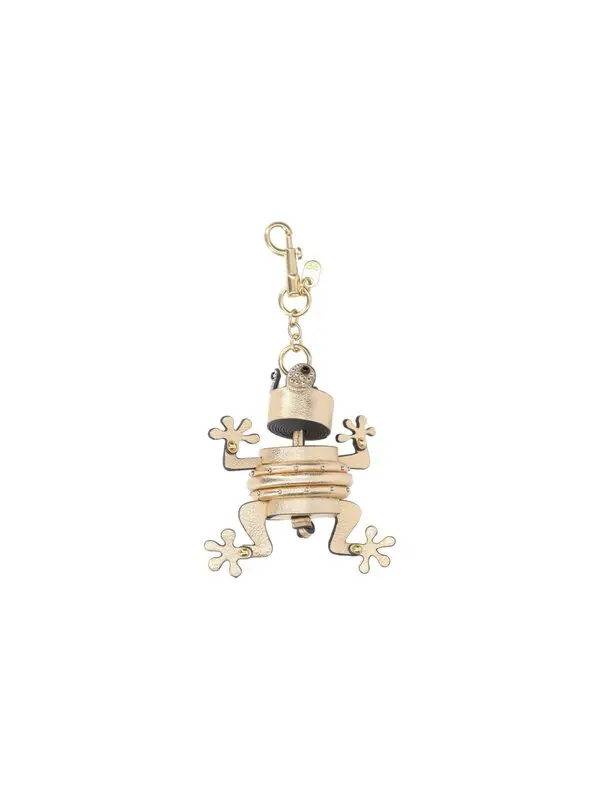 ANYA HINDMARCH Frog Keyring Charm - Gold