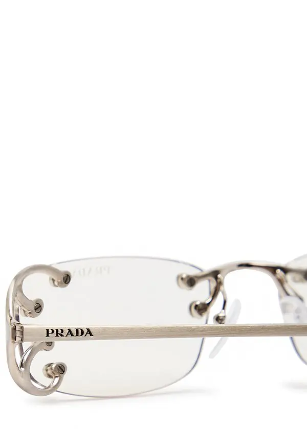 Prada Rimless Sunglasses