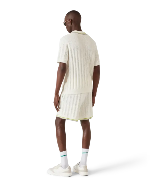 Casablanca Tennis Boucle Shorts - Multicolor