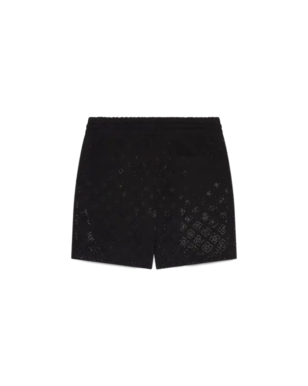 Casablanca Crystal Monogram Sweatshorts - Multicolor