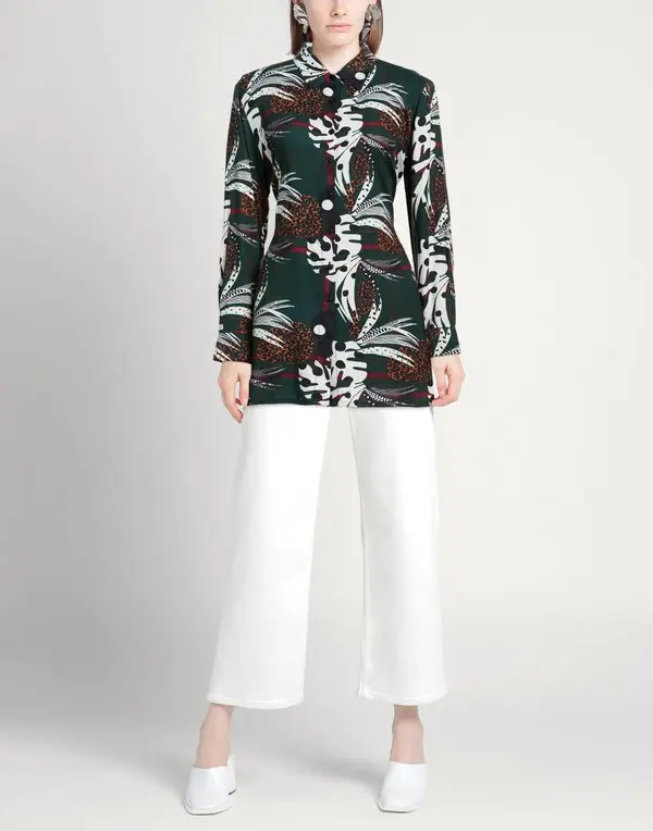 CONNOR & BLAKE Long Sleeve Leopard Print Shirt