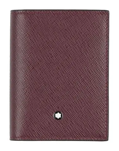 Montblanc Wallet Plum Leather - Purple