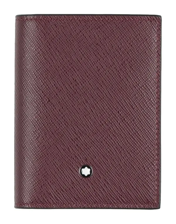 Montblanc Wallet Plum Leather