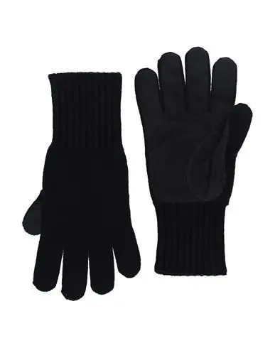 Dunhill Cashmere And Lambskin Gloves - Navy