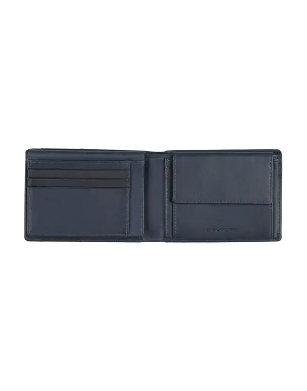 PIQUADRO Wallet Cow Leather - Blue