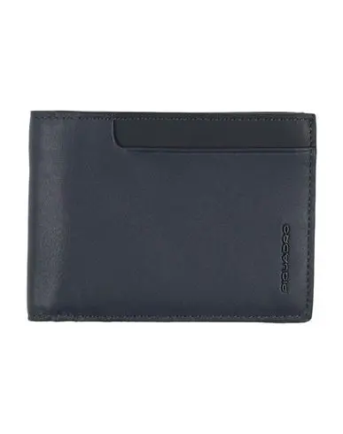 PIQUADRO Wallet Midnight Leather - Blue