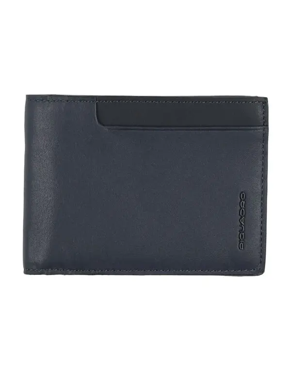 PIQUADRO Wallet Leather - Blue