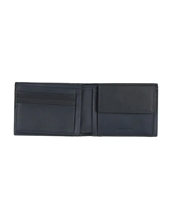 PIQUADRO Wallet Leather - Blue