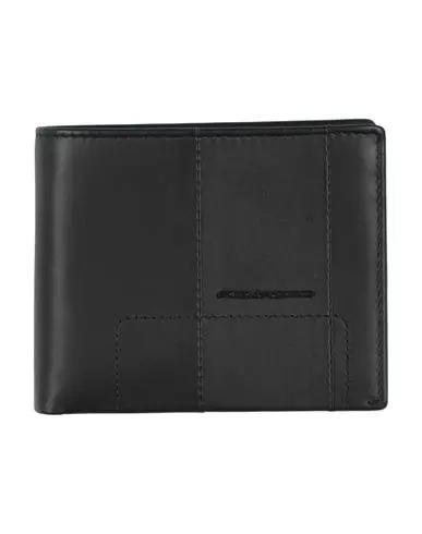 PIQUADRO Wallet Cow Leather - Black