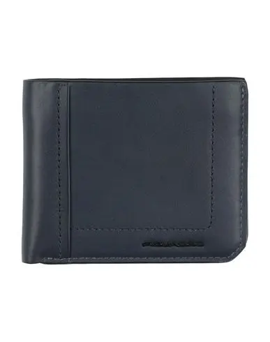 PIQUADRO Wallet Midnight Cow Leather - Blue