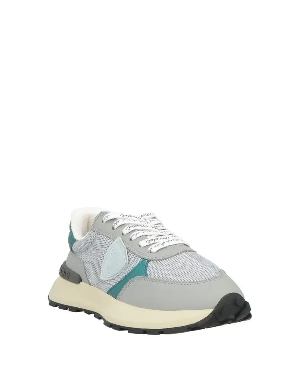 Philippe Model Leather And Textile Sneakers - Grey