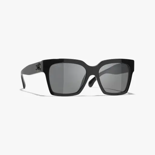 Chanel Butterfly Sunglasses - Black