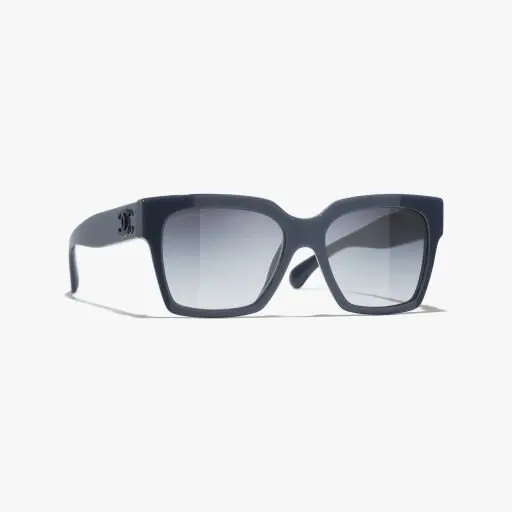 Chanel Butterfly Sunglasses - Blue-gray