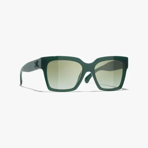 Chanel Butterfly Sunglasses - Green