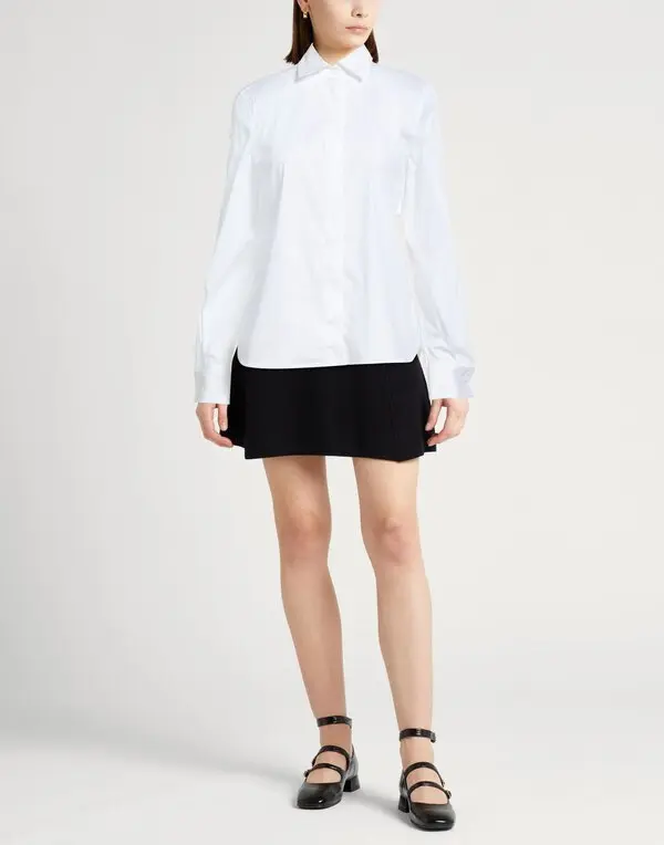 Brunello Cucinelli Cotton And Polyamide Blend Shirt - White