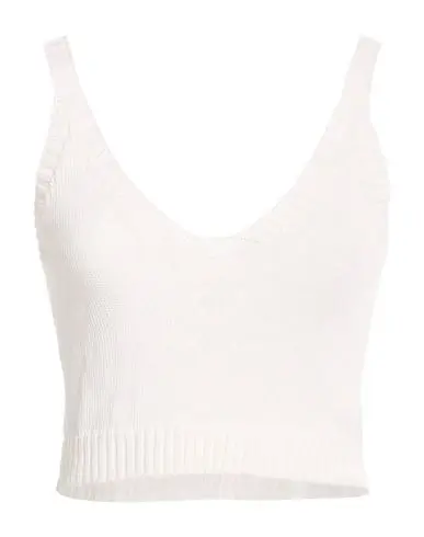 DANIELE FIESOLI Knitted Crop Top - White