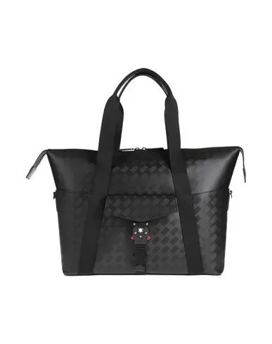 Montblanc Textured Leather Tote - Black