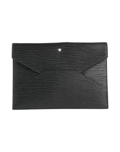 Montblanc Leather Clutch - Black