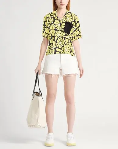 MSGM Woven Floral-print Shirt