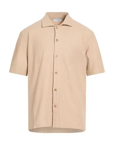 WOOL & CO Shirt Sand Size Cotton - Beige