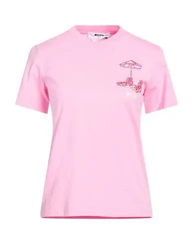 MSGM Cotton T-shirt - Pink