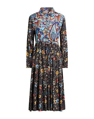 CONNOR & BLAKE Paisley-print Twill Midi Shirt Dress