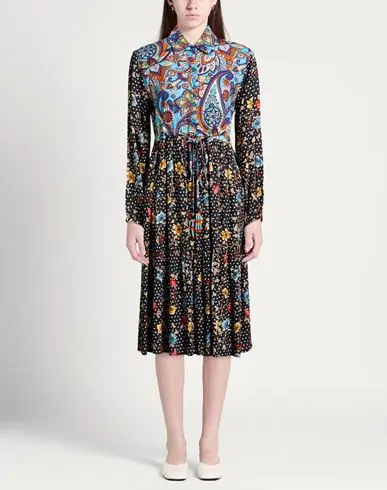 CONNOR & BLAKE Paisley-print Twill Midi Shirt Dress