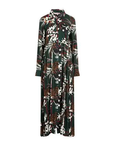 CONNOR & BLAKE Maxi Shirt Dress - Green