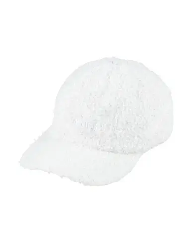 MSGM Bouclé Baseball Cap - White