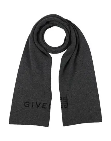 Givenchy Scarf Charcoal Wool, Cashmere - Grey