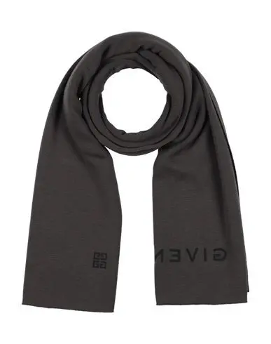 Givenchy Scarf Charcoal Wool - Grey
