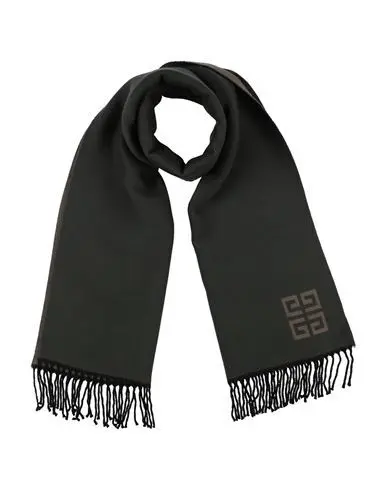 Givenchy Scarf Charcoal Wool - Green