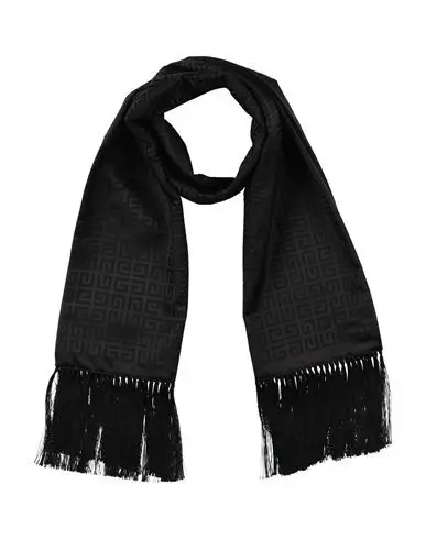 Givenchy Scarf Silk, Virgin Wool - Black